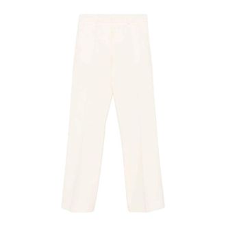 Alberto Biani Woll-Schlaghose - - Trousers - Damen - Wei&szlig; - L