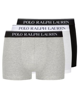Ralph Lauren 3er Pack Boxer-Trunk mit Stretchanteil und Label-Bund in