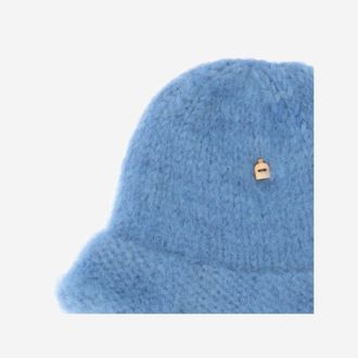 Myssyfarmi Womens Light Blue Wool Bucket Hat Finnshep