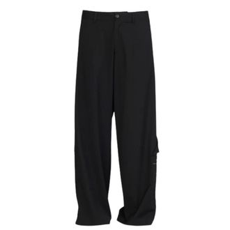 Isabel Benenato Isabel Benenato, Homme, Pantalons, Noir, Taille: L Pantalon imprim&eacute; en laine l&eacute;g&egrave;re