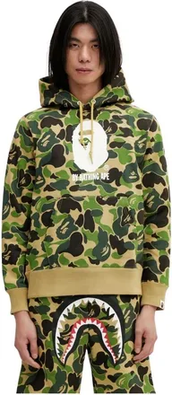 A Bathing Ape A Bathing Ape, Homme, Sweatshirts et sweats &agrave; capuche, Multicolore, Taille: L Sweat &agrave; capuche pullover ABC Camo