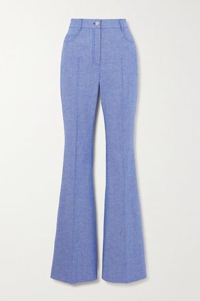 Akris Farid Schlaghose Aus Stretch-baumwolle - Blau