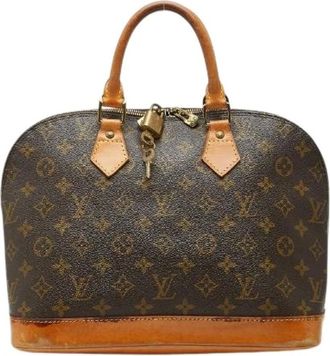 Louis Vuitton Sac &agrave; main Alma PM Monogram Pre-owned - Femme - Pre-owned - Brun - Taille: ONE Size