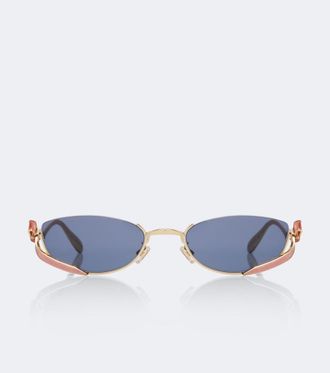Dior Ovale Sonnenbrille Dior Bow B1U