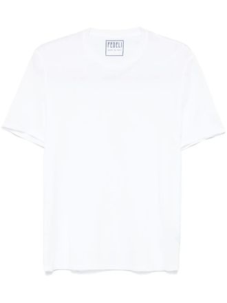 Fedeli t-shirt à patch logo - Blanc