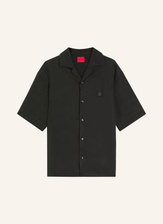 HUGO BOSS Hugo Resorthemd Espino Comfort Fit schwarz