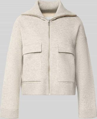 Armedangels Oversized Bomberjacke aus Baumwoll-Mix Modell COTTON-WOOL KNIT