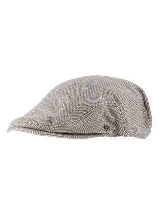 Bugatti Herren M&uuml;tzen/Caps/H&uuml;te beige Woll-Stoff