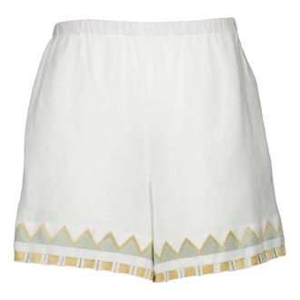 Greek Archaic Kori Femme, Shorts, Blanc, Taille: 36 FR S26K-2071099 Shorts