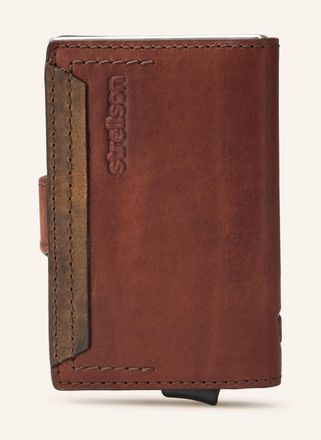 Strellson Kartenetui Camden C-Two E-Cage braun