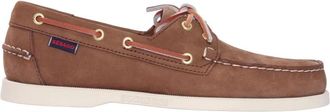 Sebago Homme, Chaussures, Brun, Taille: 42 1/2 EU Docksides Portland Nubuck Mocassin