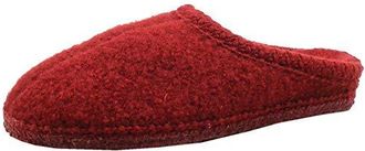Haflinger Chaussons pour Femme AS 611002-3, Pointure:38 EU, La Couleur:Rouge