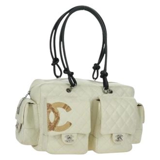 Chanel Pre-owned Vintage Hand Bag - - Pre-owned - Damen - Wei&szlig; - ONE SIZE