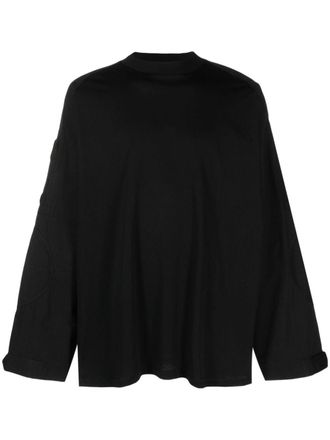 032c sweat à patchs brodés - Noir