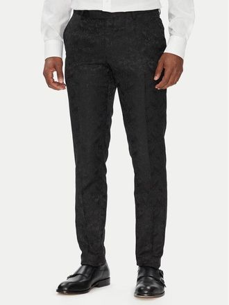 Karl Lagerfeld Anzughose 255002 553038 Schwarz Slim Fit