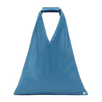 Maison Margiela Sac Japonais Petit Mod&egrave;le - Femme - Sacs - Bleu - Taille: ONE Size