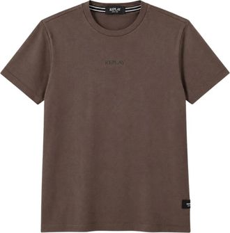 Replay M3098 T-Shirt - - Tops - Herren - Braun - L