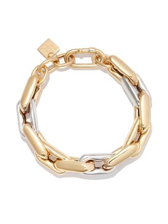 Lauren Rubinski Breites 14kt Goldarmband