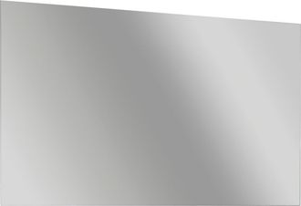 Fackelmann Spiegel/Wandspiegelelement mit Befestigung/Maße (B x H x T): ca. 120 x 68 x 2 cm/hochwertiger, moderner Spiegel/hoch und quer verwendbarer Badezimmers