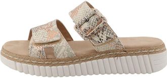 Tom Tailor Damen 9590350009 Sandale mit Absatz Beige Multi 39 EU