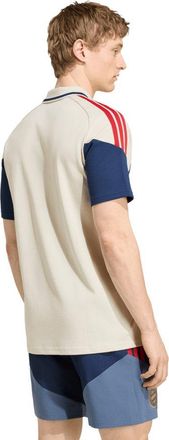 adidas Performance Poloshirt FC Bayern M&uuml;nchen, Poloshirt Teamline, Herren, Off white