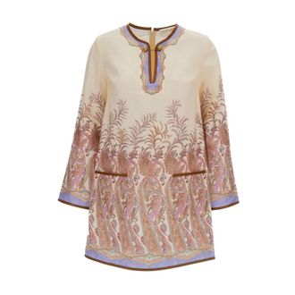 Zimmermann Tunika Kleid - - Blouses & Shirts - Damen - Mehrfarbig - S