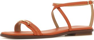 Michael Kors Damen Lena Sandal, Orange Punch, 40.5 EU