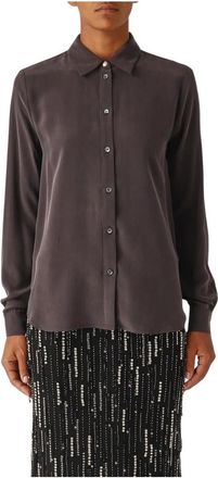 Pinko Pinko, Femme, Blouses et Chemises, Brun, Taille: 34 FR Chemises