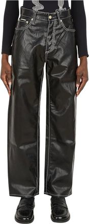 Eytys Homme, Pantalons, Noir, Taille: W28 Benz Vegan Leather Pants