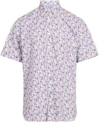 Eden Park Chemise manches courtes &agrave; fleurs en coton