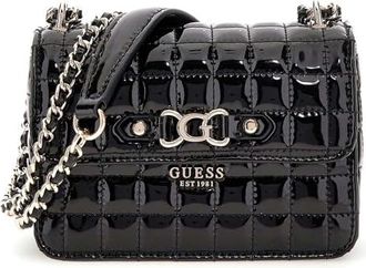 Guess sac à épaule sac de soirée Nadira Mini Convertible Xbody Flap Bag Black noir
