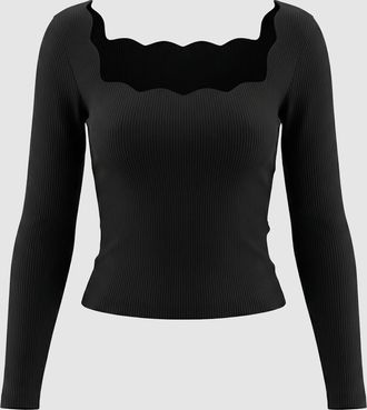 Flair Top Luna Noir