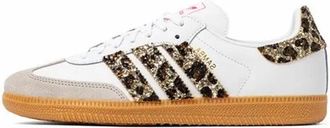 adidas Low-Top Sneaker - Customizable Urban Sneakers With Leopard Print Acc - Gr. 36 (EU) - in Braun - f&uuml;r Damen