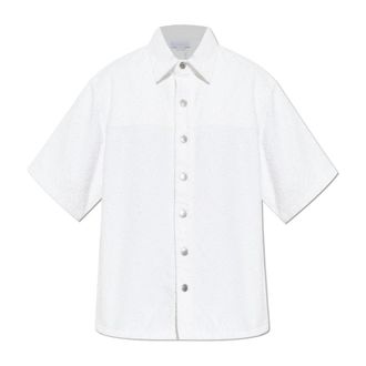 Stella McCartney Kurz&auml;rmeliges Hemd - - Blouses & Shirts - Damen - Wei&szlig; - S