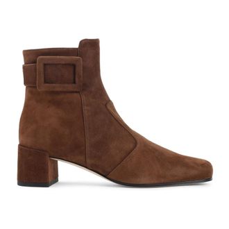 Roger Vivier Braune Damen-Stiefeletten - - Shoes - Damen - Braun - 41 EU