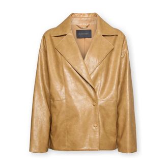 Elena Miro Used-effect Jacket - - Jackets - Damen - Gelb - L
