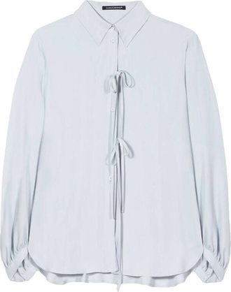 Luisa Cerano Damen Bluse mit Seide