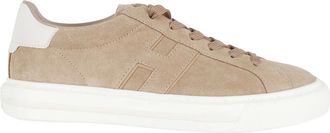 Hogan Homme, Chaussures, Beige, Taille: 41 1/2 EU H691 Baskets &agrave; Lacets