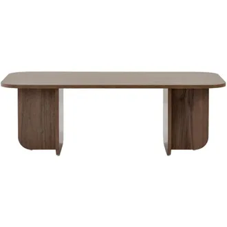 Habitat et Jardin Table basse en bois Akira 120 x 60 x 41 cm - Noyer