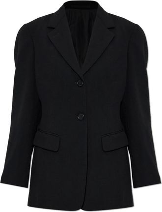 Jil Sander Wollblazer mit steigendem Revers - - Jackets - Damen - Schwarzk - XL