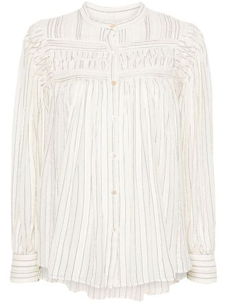 Isabel Marant blouse Plalia à rayures - Tons neutres