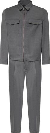 Santaniello Homme, Sport, Gris, Taille: M Ensemble dentra&icirc;nement