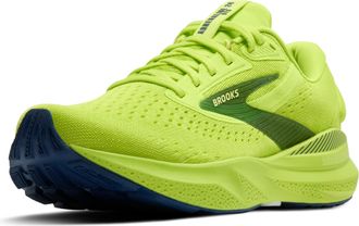Brooks Herren Adrenaline Gts 24 Sneaker, Acid Lime/Sunny Lime/Navy, 42.5 EU