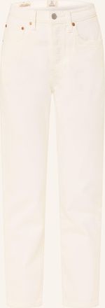 Levi's Straight Jeans 501 Crop weiss
