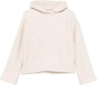 Max Mara Femme, Sweatshirts et sweats &agrave; capuche, Beige, Taille: 42 FR SweaT-shirts &agrave; capuche