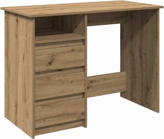 vidaXL Schreibtisch Artisan-Eiche 102x50x75 cm Holzwerkstoff - Vidaxl