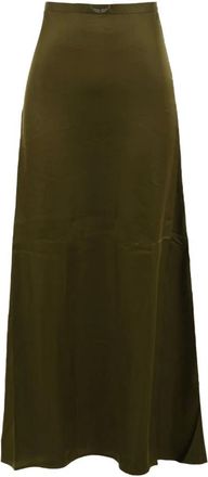 Zadig&Voltaire Femme, Jupes, Vert, Taille: 38 FR Jimeno Satin Skirt