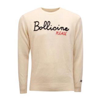 MC2 Saint Barth Heron Bollicine Pullover - - Knitwear - Herren - Beige - XL