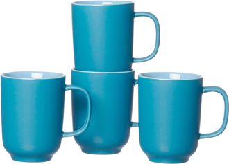 Ritzenhoff & Breker Kaffeebecher-Set Jasper, 4-teilig, Ozeanblau
