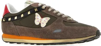 Valentino Garavani Stud Sneakers - Brown